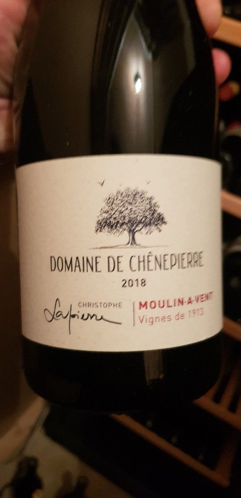 2021 Christophe Lapierre Moulin-à-Vent Vignes de 1913, France, Burgundy ...