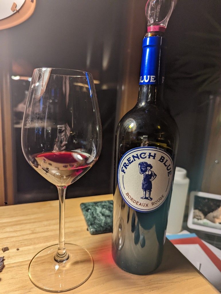 2019 French Blue Bordeaux Rouge, France, Bordeaux - CellarTracker