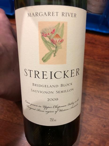 2009 Streicker Sémillon Sauvignon Blanc Bridgeland Block, Australia, Western Australia, South ...