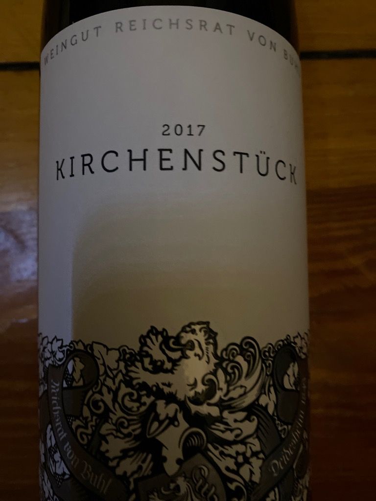 2017 Reichsrat Von Buhl Forster Kirchenstück Riesling Großes Gewächs, Germany, Pfalz - CellarTracker