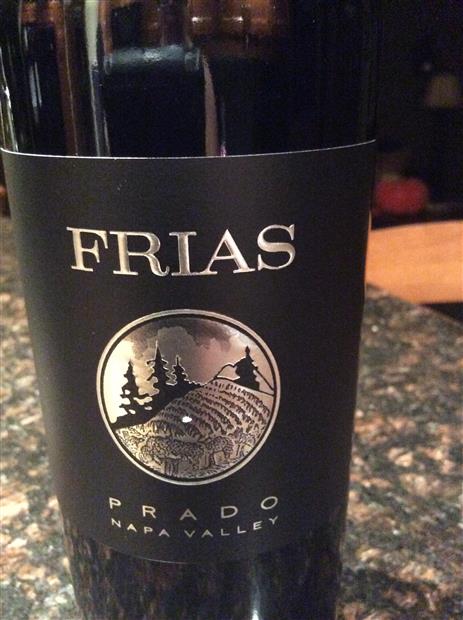 2014 Frias Family Vineyard Cabernet Sauvignon Prado, USA, California ...