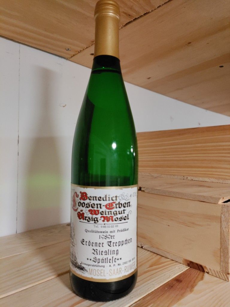 1989 Benedict Loosen-Erben Erdener Treppchen Riesling Spätlese ...