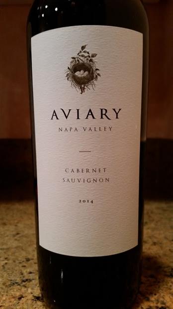 2014 Aviary Vineyards Cabernet Sauvignon, USA, California, Napa Valley ...