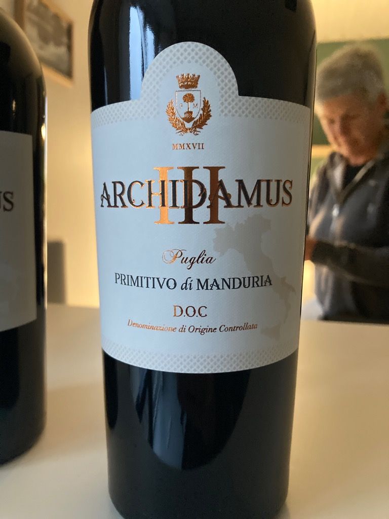2021 Globus Wine Primitivo di Manduria Archidamus III, Italy, Puglia ...