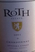 2011 Roth Estate Chardonnay, USA, California, Sonoma County, Sonoma ...