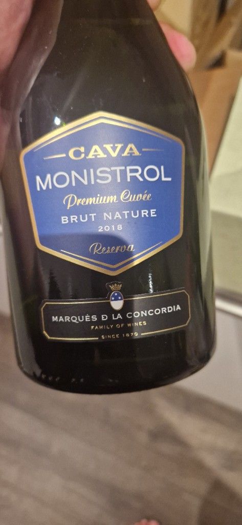 2018 Marqués de Monistrol Cava PREMIUM CUVÉE BRUT NATURE, Spain, Cava ...