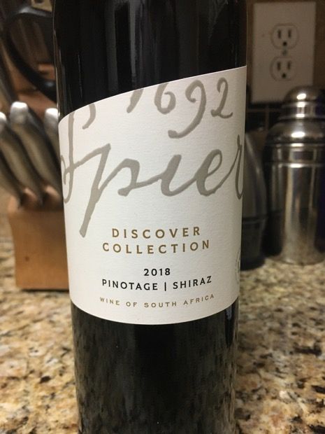 2018 Spier Discover Pinotage / Shiraz, South Africa, Western Cape ...