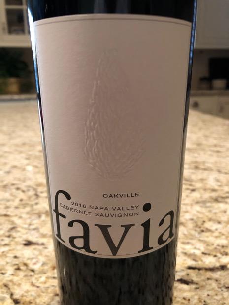 2016 Favia Cabernet Sauvignon Oakville, USA, California, Napa Valley ...