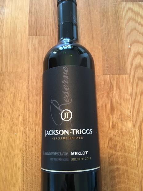 2014 Jackson-Triggs Merlot Black Series, Canada, Ontario, Niagara ...