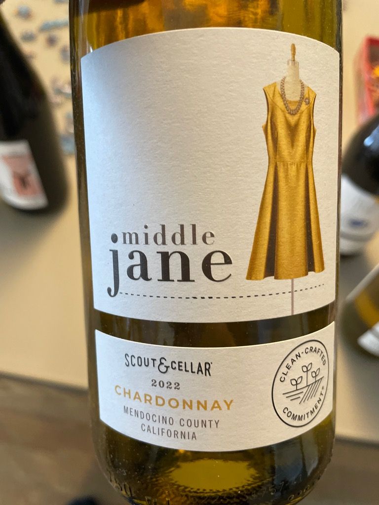 2024 Scout and Cellar Chardonnay Middle Jane, USA, California, Sonoma ...