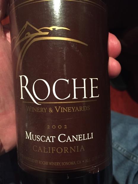 2000 Roche Winery Muscat Canelli, USA, California, Napa / Sonoma ...