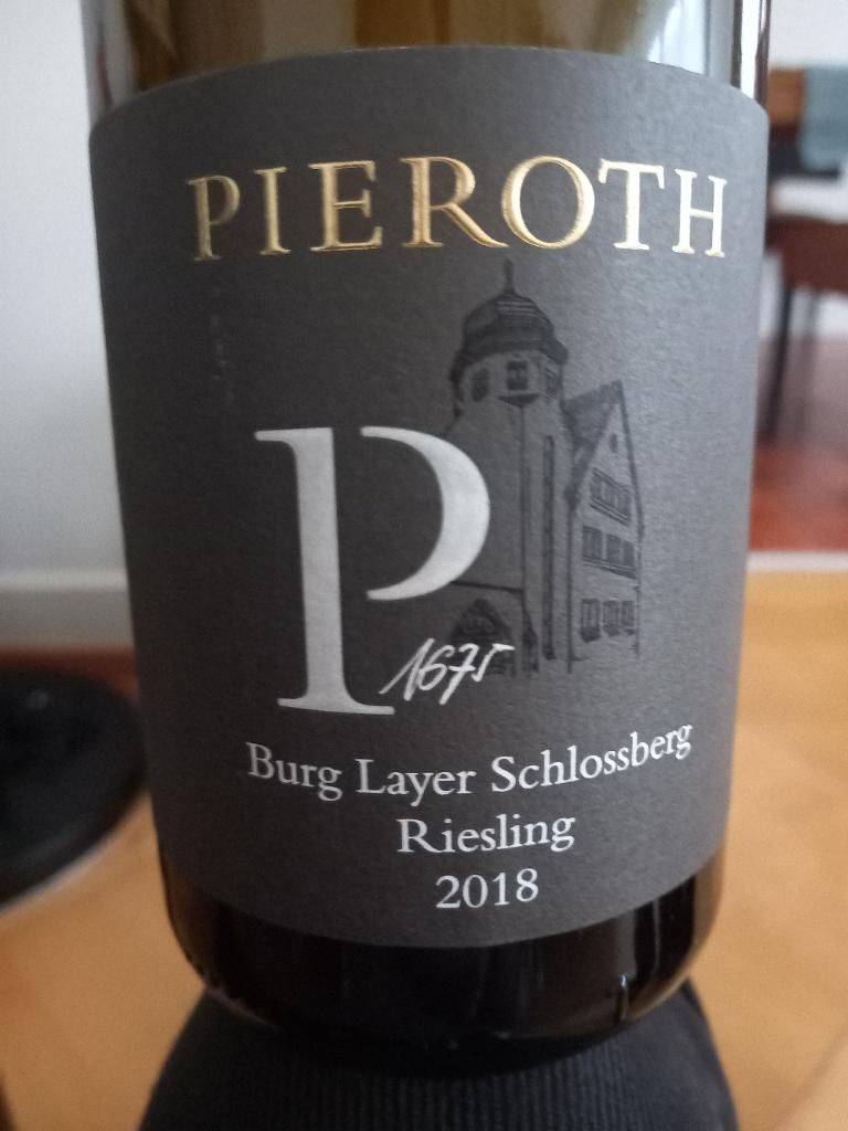 2018 Ferdinand Pieroth Burg-Layer Schloßberg Riesling Auslese, Germany ...