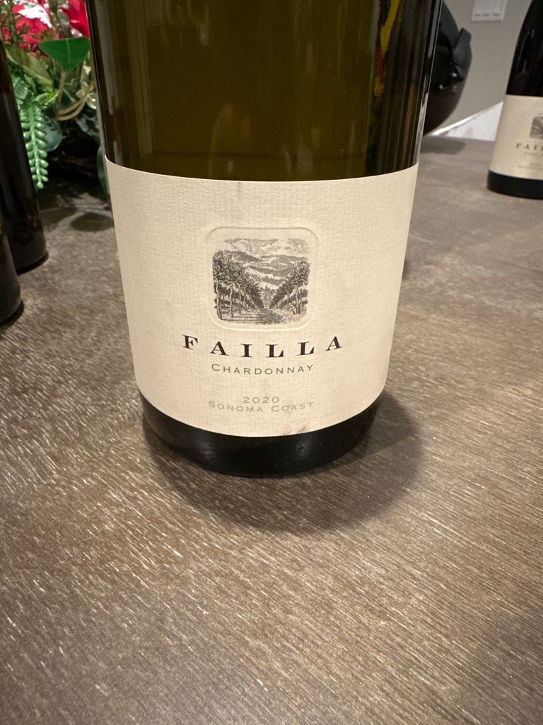 2020 Failla Chardonnay Sonoma Coast, USA, California, Sonoma County ...