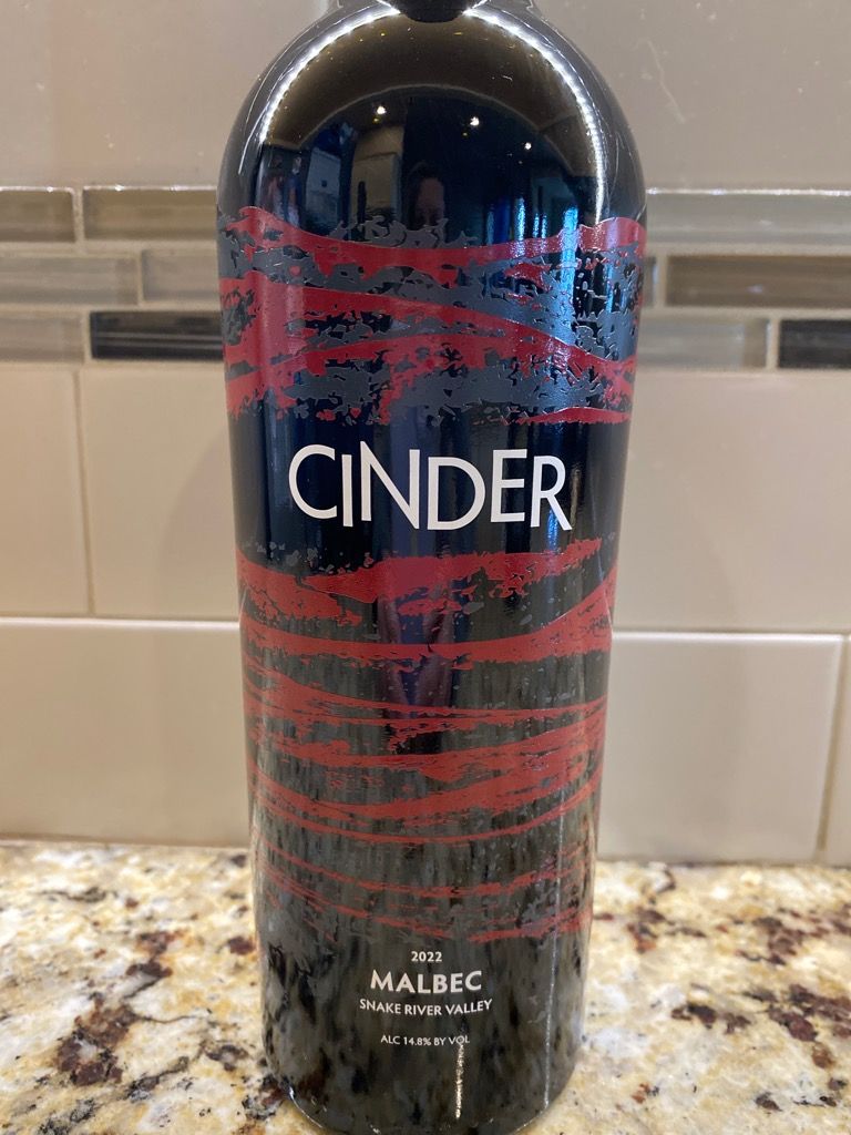 2023 Cinder Malbec, USA, Idaho, Snake River Valley - CellarTracker
