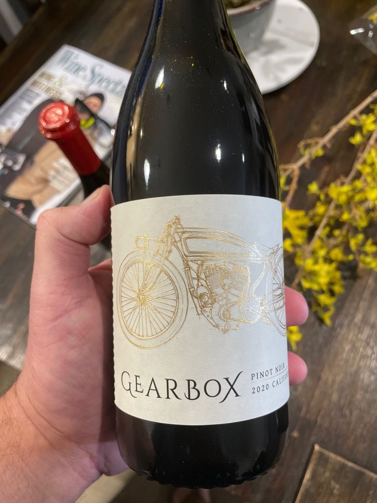 2020 GearBox Pinot Noir, USA, American - CellarTracker