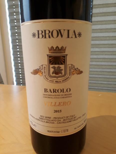 2015 Fratelli Brovia Barolo Villero, Italy, Piedmont, Langhe, Barolo ...