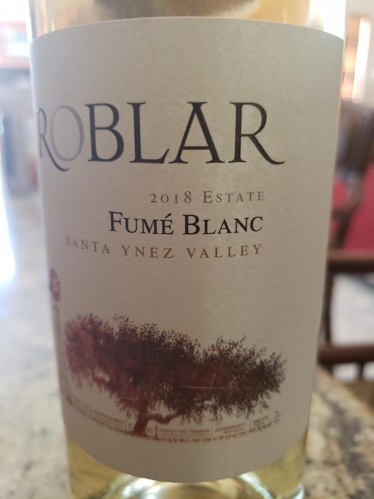 2021 Roblar Estate Fumé Blanc, USA, California, Central Coast, Santa ...