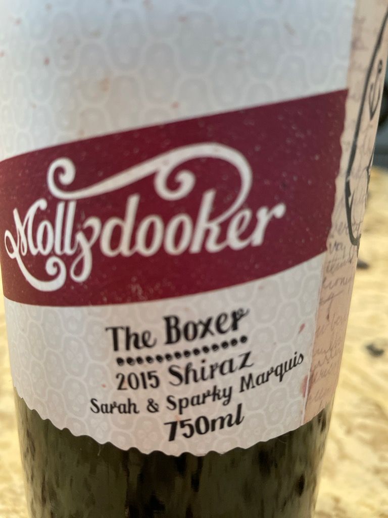 2015 Mollydooker Shiraz The Boxer, Australia, South Australia ...
