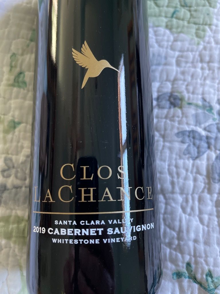 2019 Clos LaChance Cabernet Sauvignon Whitestone Vineyard, USA ...
