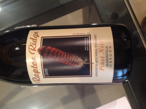 2010 Raptor Ridge Pinot Noir Meredith Mitchell Vineyard, USA, Oregon ...