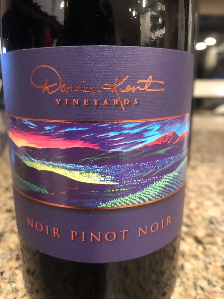 2021 Darcie Kent Vineyards NOIR PINOT NOIR, USA, California, San ...