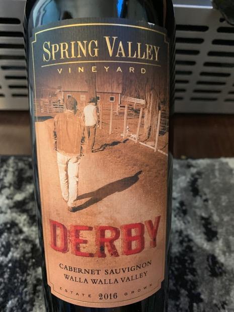 2015 Dunham Cellars Cabernet Sauvignon Derby Spring Valley Vineyard ...