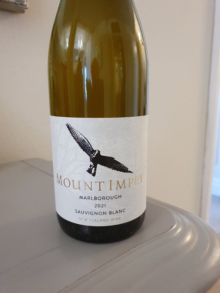 2021 Mount Impey Sauvignon Blanc, New Zealand, South Island ...
