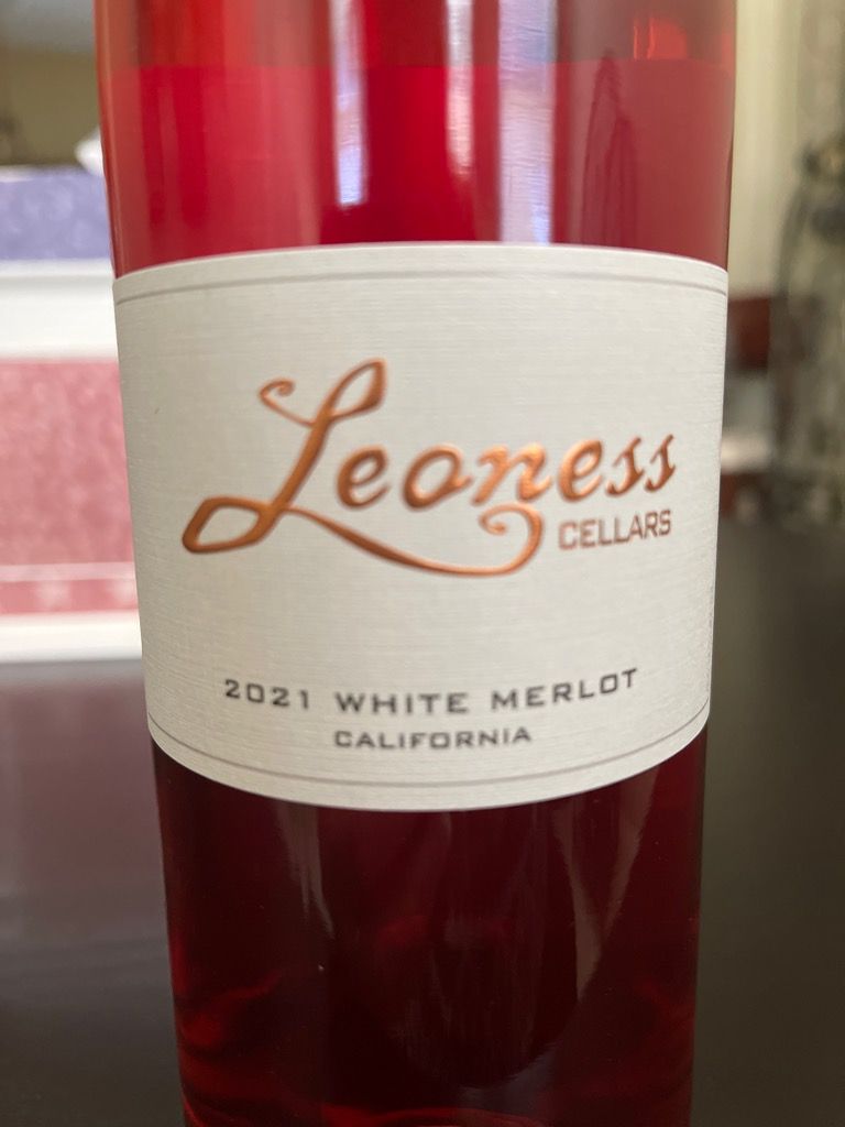 2022 Leoness Cellars White Merlot, USA, California - CellarTracker