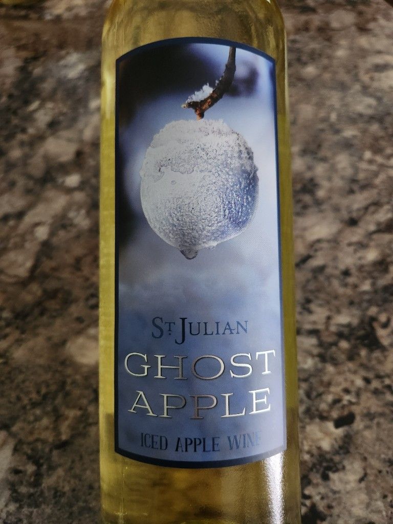 NV St. Julian Winery Ghost Apple Iced Apple Wine, USA, Michigan, Lake Michigan Shore - CellarTracker