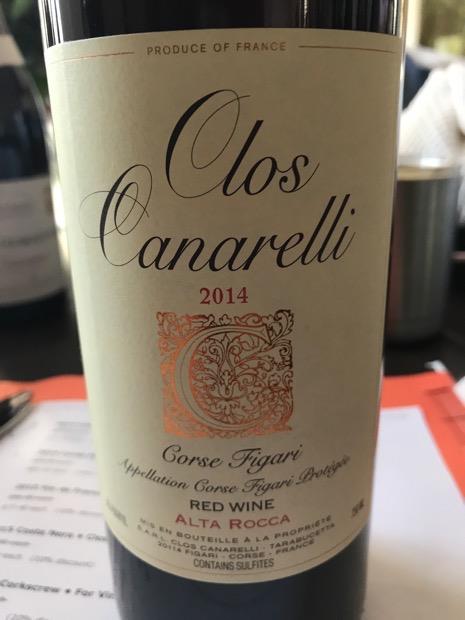 2014 Clos Canarelli Corse Figari Alta Rocca, France, Corsica, Corse ...
