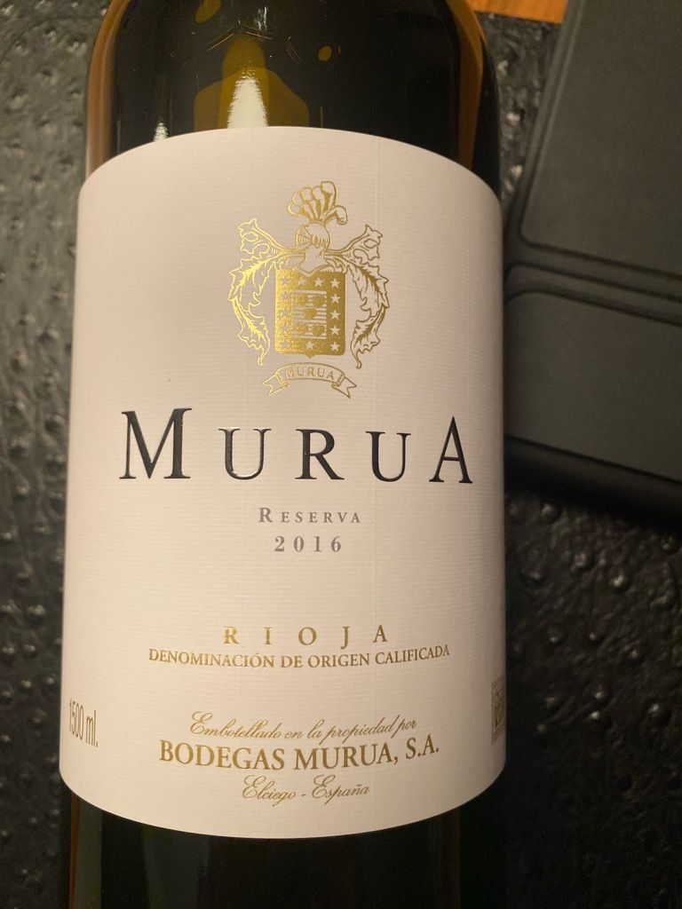 2018 Bodegas Murua Rioja Reserva, Spain, La Rioja, Rioja - CellarTracker