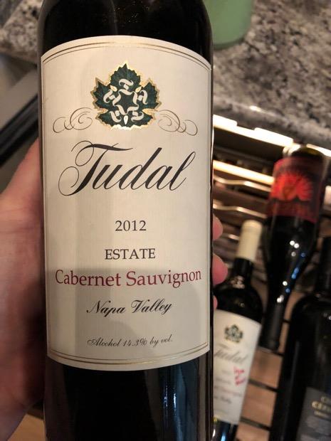2012 Tudal Family Winery Cabernet Sauvignon, USA, California, Napa ...