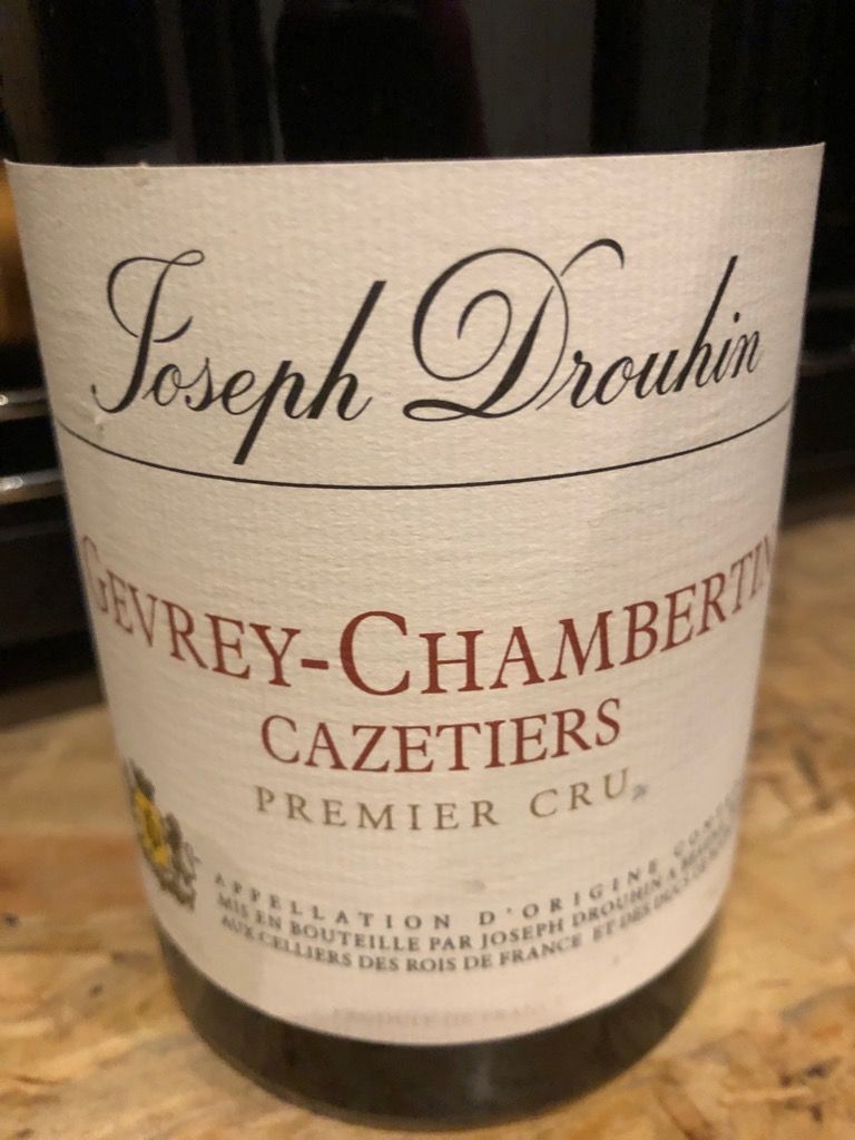 2015 Joseph Drouhin Gevrey-Chambertin 1er Cru Les Cazetiers, France ...