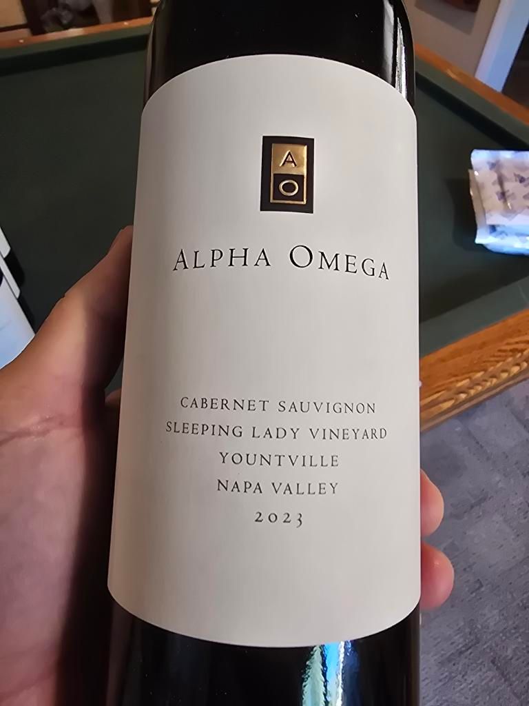 2023 Alpha Omega Cabernet Sauvignon Sleeping Lady Vineyard, USA ...
