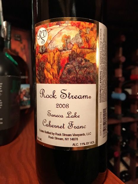 2020 Rock Stream Cabernet Franc Seneca Lake, USA, New York, Finger ...