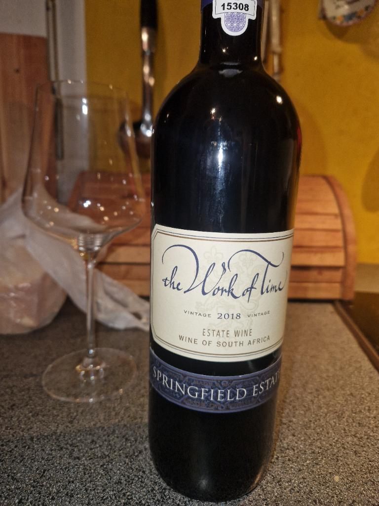 2018 Springfield Estate The Work of Time, South Africa, Breede River ...