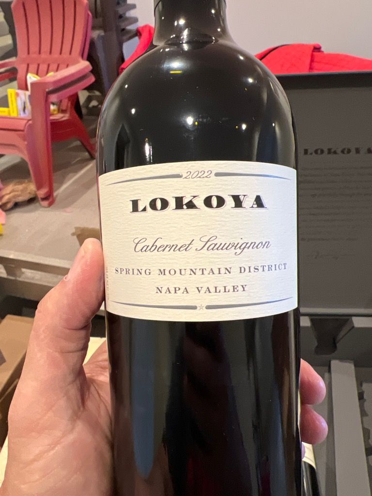 2022 Lokoya Cabernet Sauvignon Spring Mountain District, USA ...