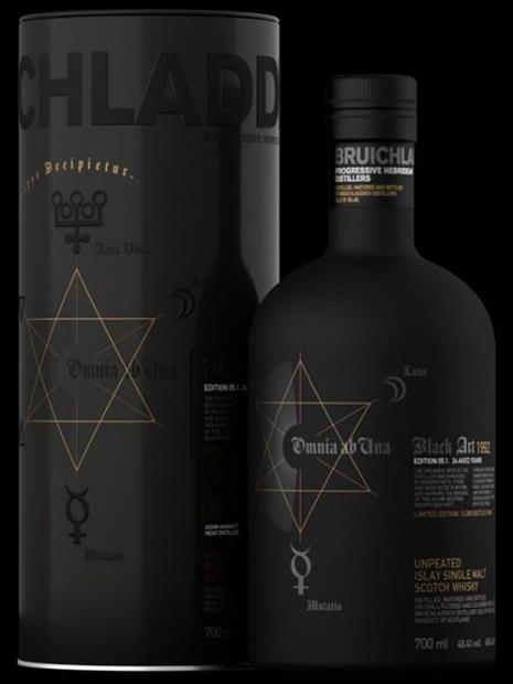 1992 Bruichladdich Black Art 05.1 24 Year Old Single Malt Scotch Whisky, 48.4%, United Kingdom ...
