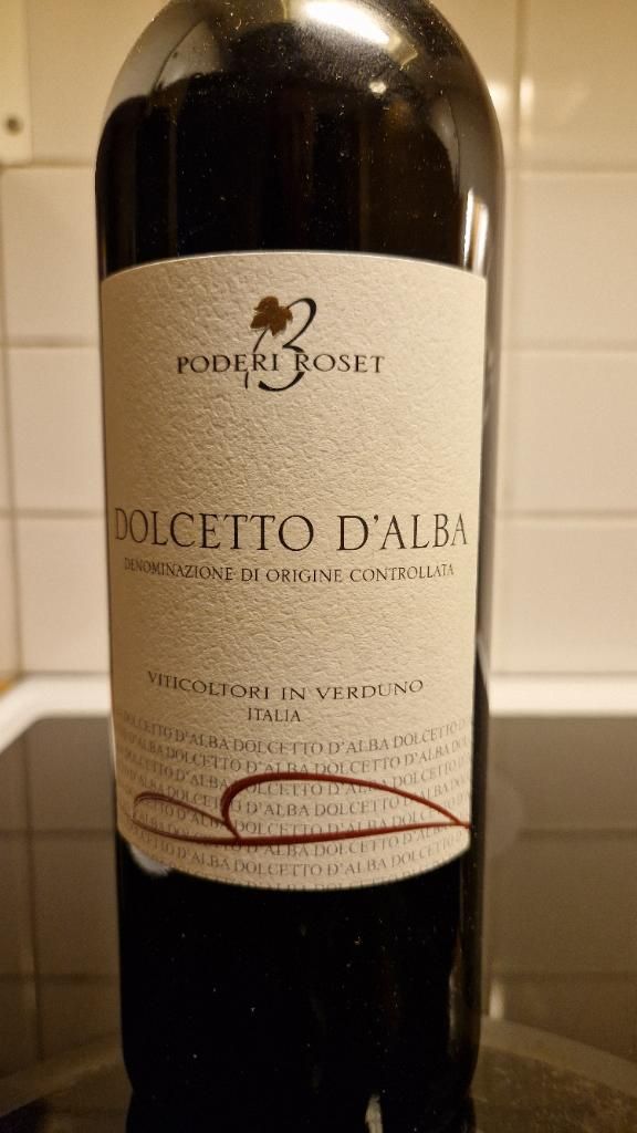 2021 Poderi Roset Dolcetto d'Alba, Italy, Piedmont, Alba, Dolcetto d ...