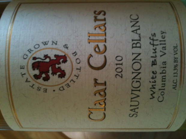 2001 Claar Cellars Sauvignon Blanc White Bluffs, USA, Washington ...