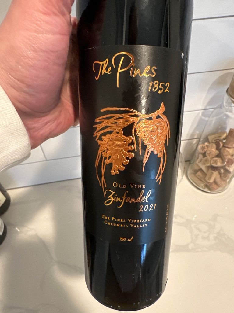 2021 The Pines 1852 Old Vine Zinfandel The Pines Vineyard, USA, Oregon ...