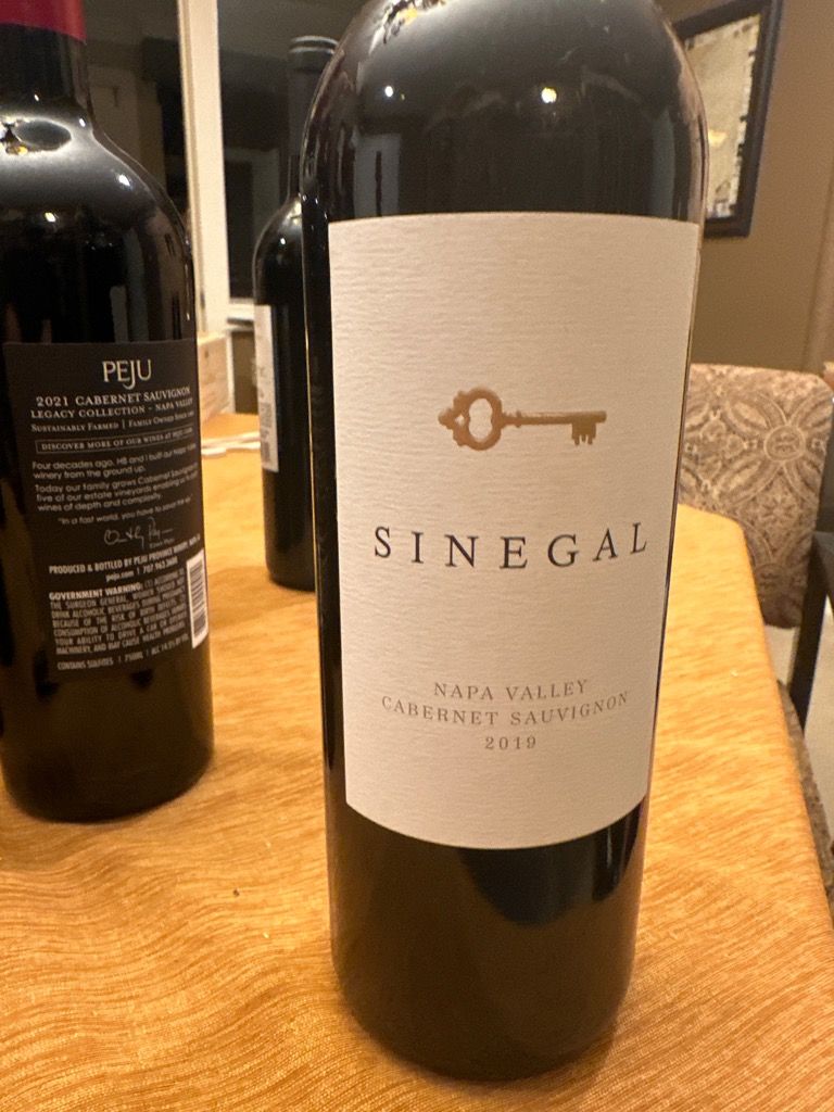 2021 Sinegal Cabernet Sauvignon, USA, California, Napa Valley ...