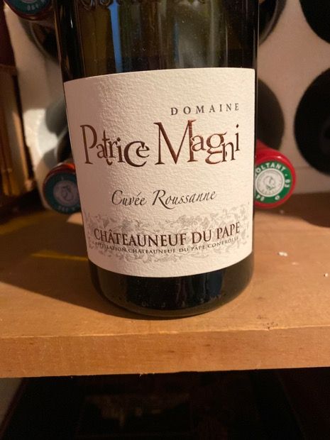 2011 Domaine Patrice Magni Châteauneuf-du-Pape Blanc Cuvée Roussanne ...