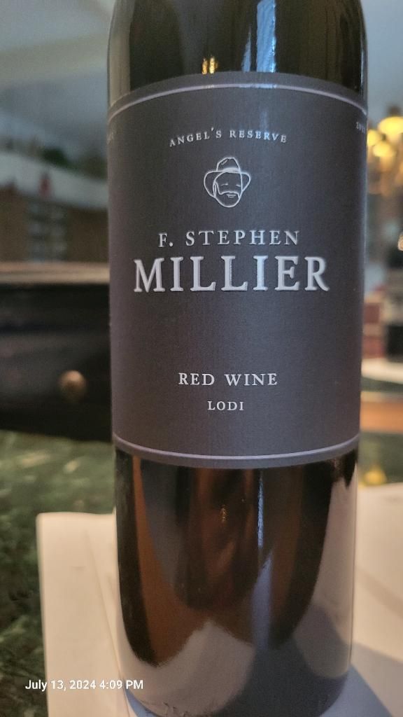 2023 F. Stephen Millier Angel's Reserve Red Angel, USA, California ...