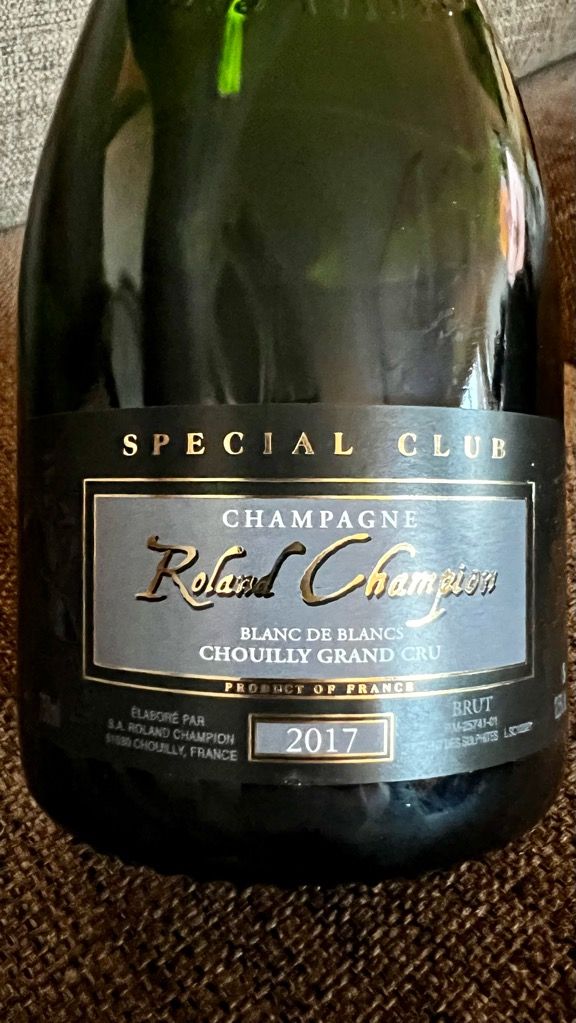 2017 Roland Champion Champagne Grand Cru Special Club, France ...