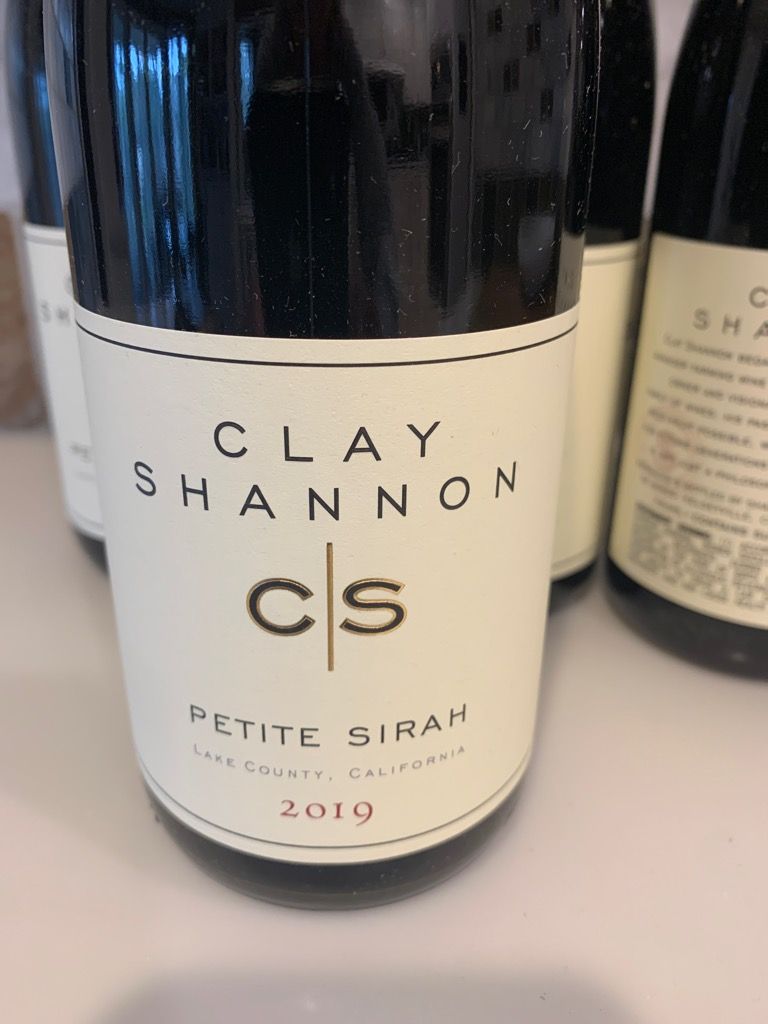 2019 Clay Shannon Petite Sirah, USA, California, North Coast, Lake ...