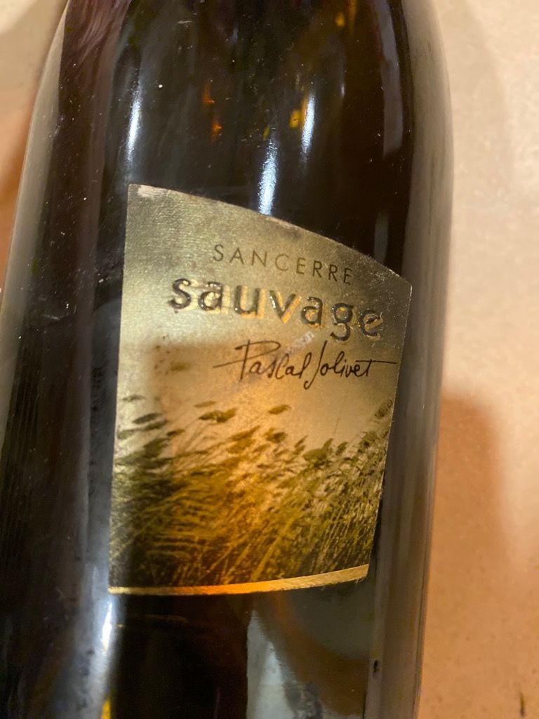 2013 Pascal Jolivet Sancerre Sauvage, France, Loire Valley, Upper Loire ...