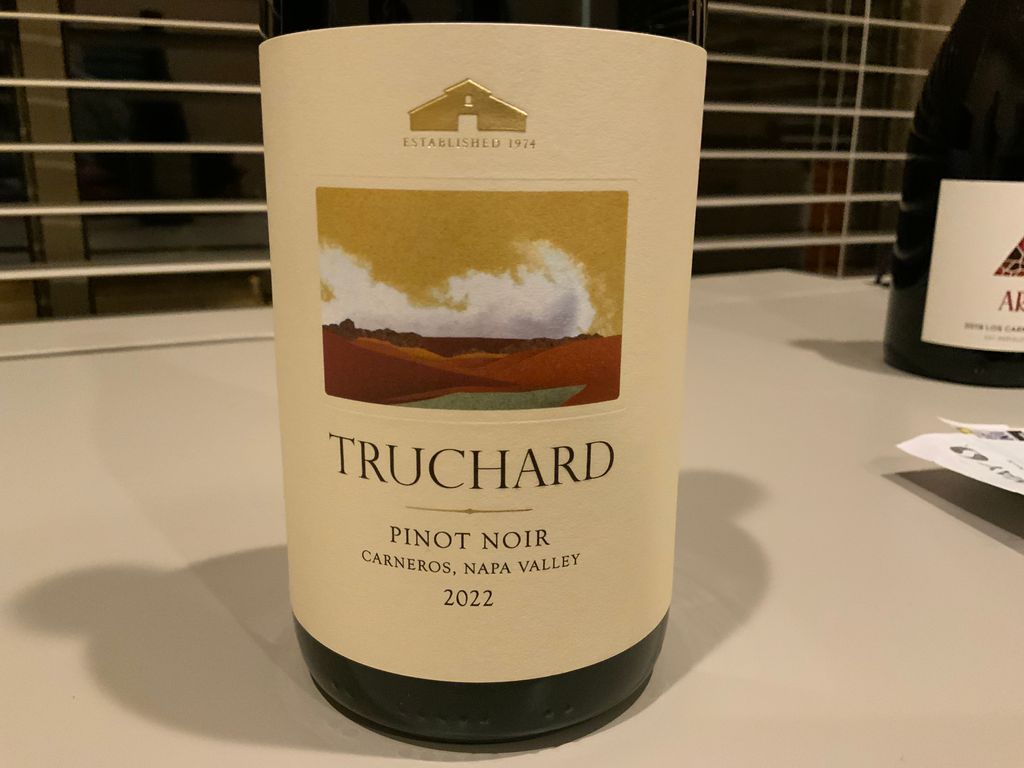 2022 Truchard Pinot Noir, USA, California, Napa / Sonoma, Carneros ...