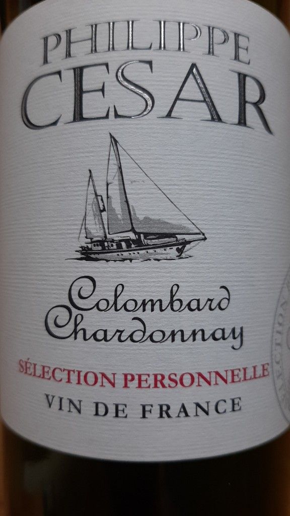 2021 Philippe Cesar Vin de France Colombard Chardonnay, France, Vin de France - CellarTracker