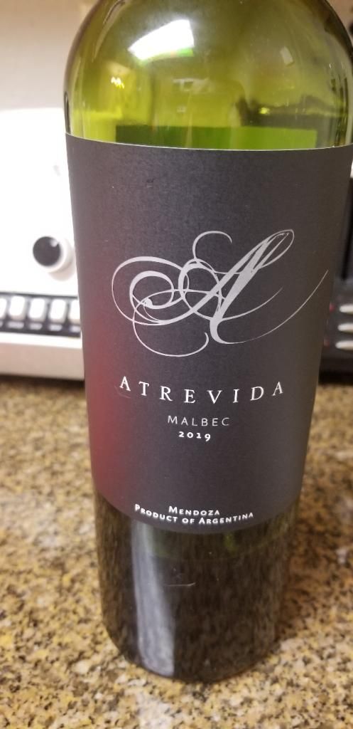 2019 Manos Negras Malbec Atrevida, Argentina, Mendoza, Valle de Uco ...